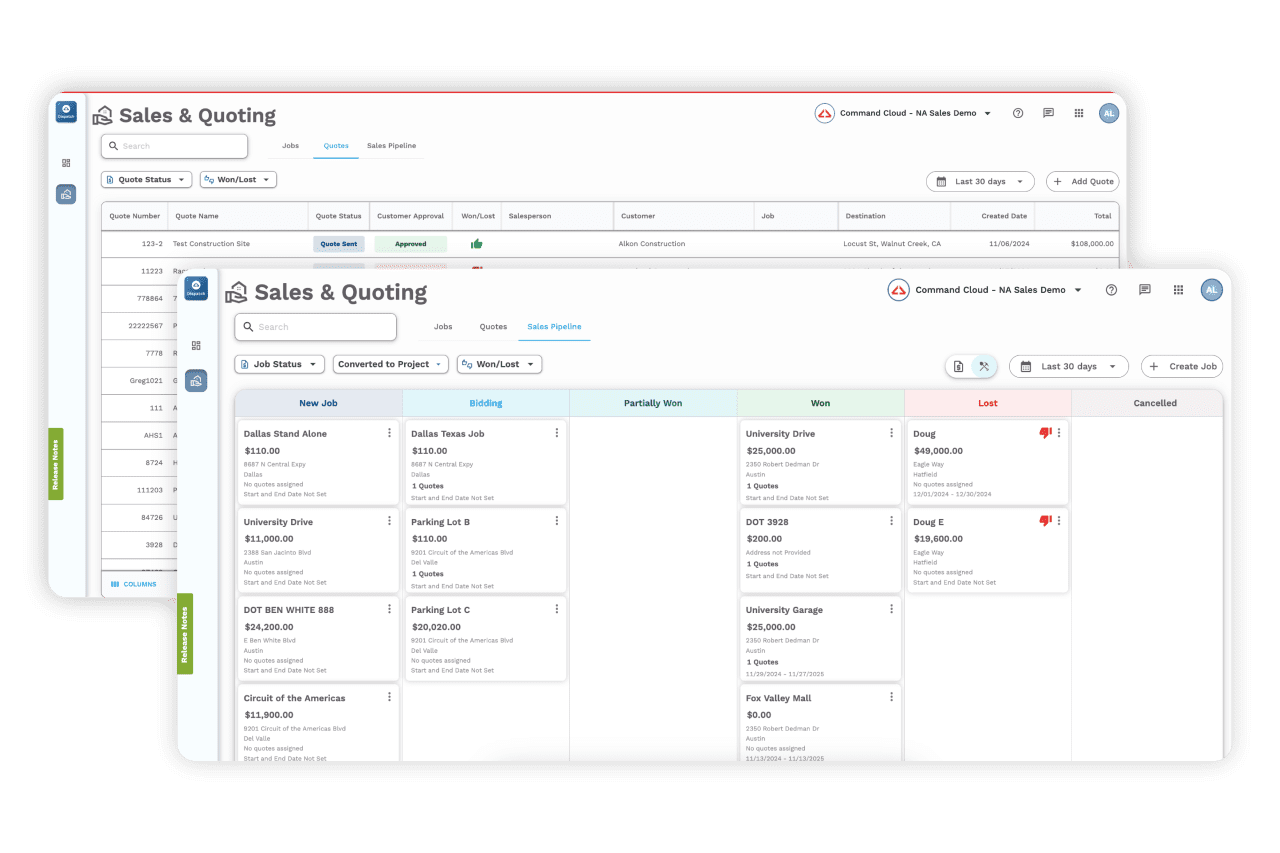 Sales & Quoting | Command Alkon